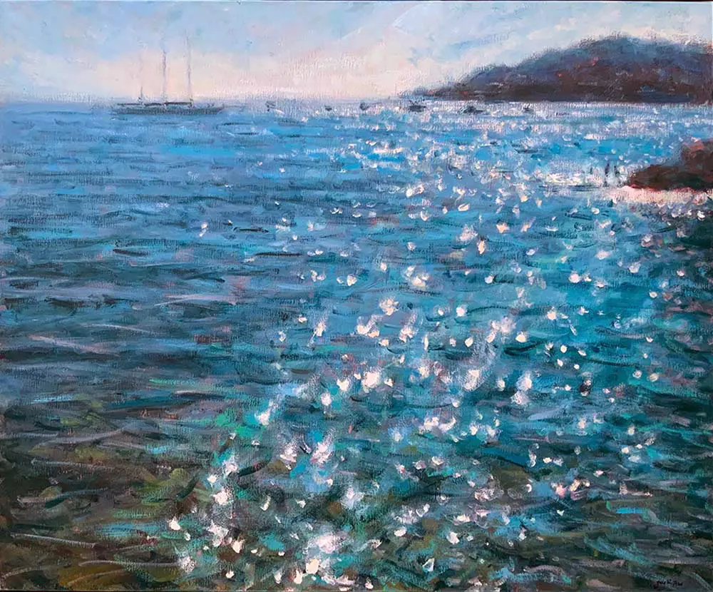 The Med Sparkled By Justin Tew At Norton Way Gallery