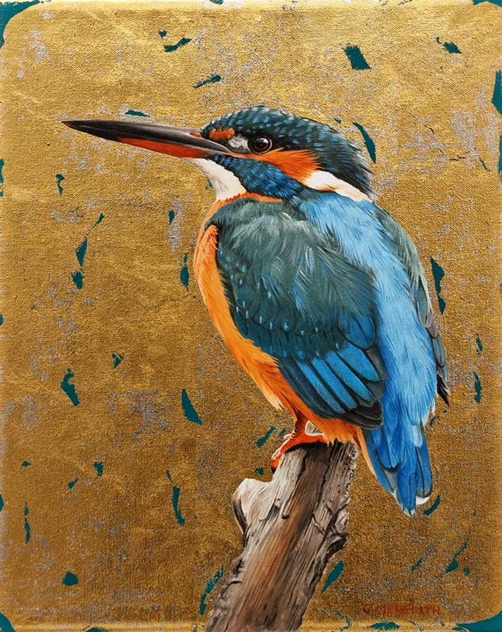 Kingfisher By Clive Meredith At Norton Way Gallery